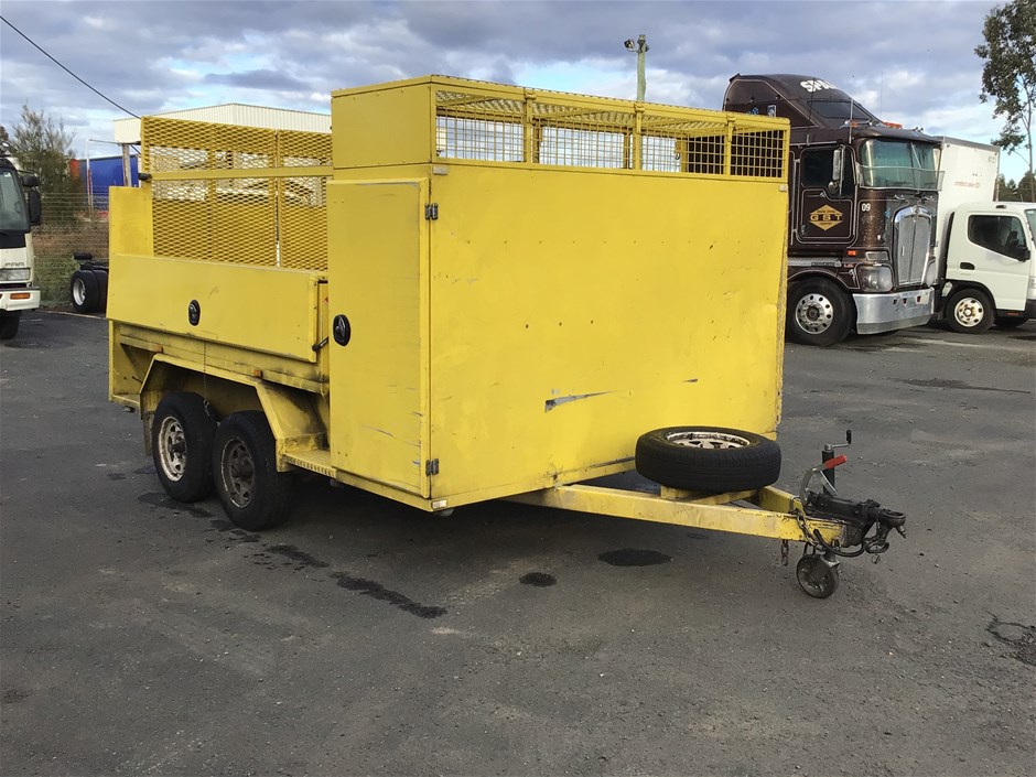 2015 Luke Body Works Tandem Box Trailer Auction (0014-5057086) | Grays ...
