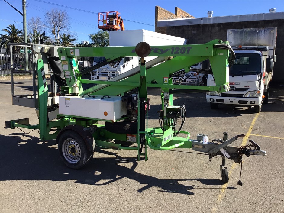 2016 Niftylift NI20TPE Single Boom Lift Trailer Auction (0020-5057620 ...