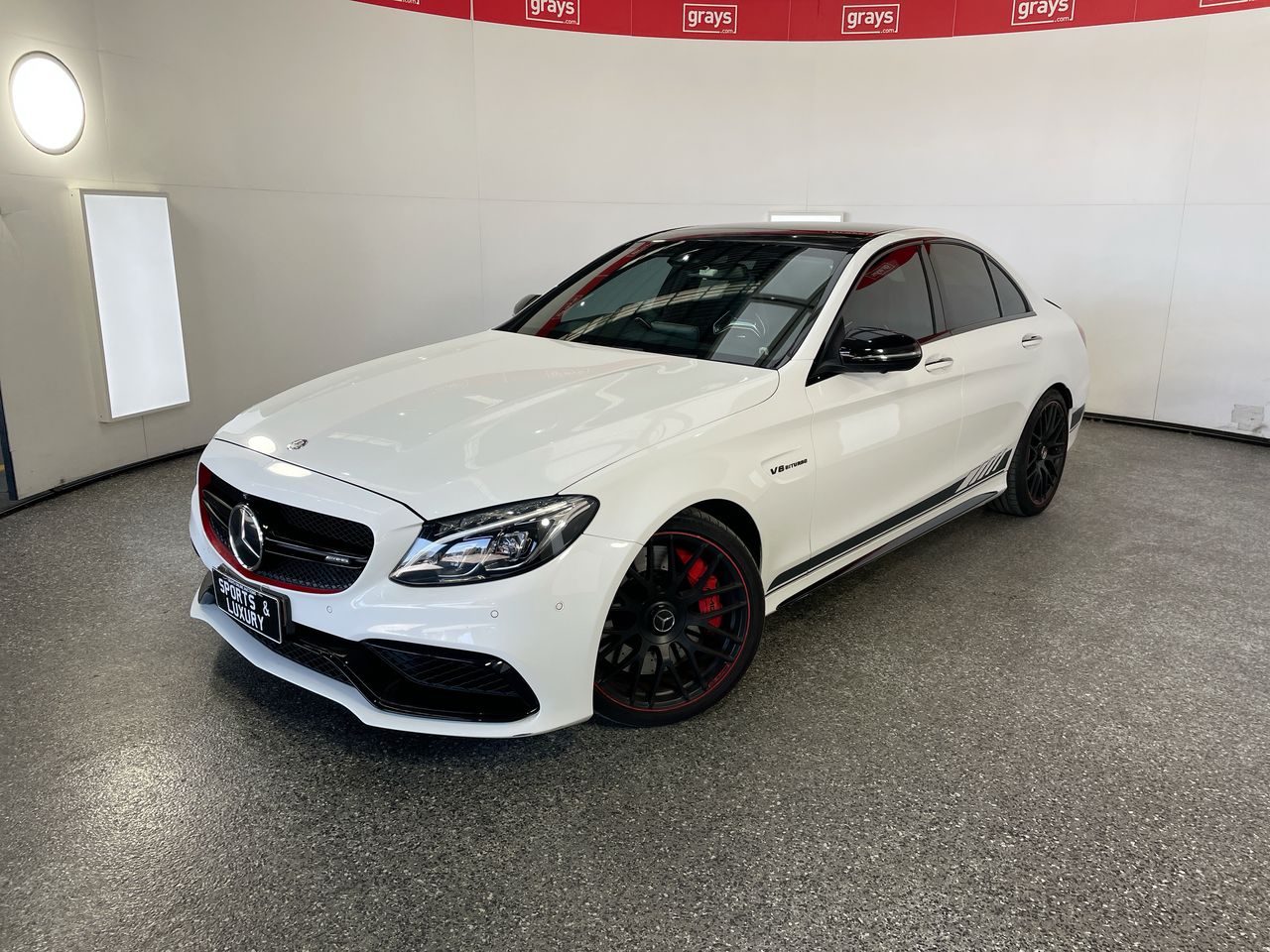 2016 Mercedes Benz AMG C63s Edition 1 Auto Sedan 74,710kms Auction ...