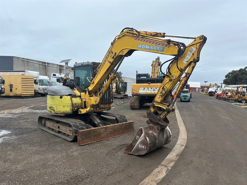 Komatsu PC78MR-6 Hydraulic Excavator Auction (0065-3029670) | Grays ...