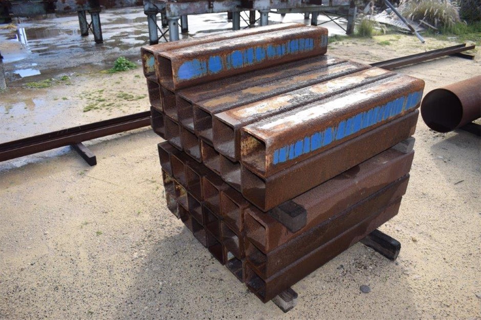 Lot of 30 Unused Offcut Sections of Steel SHS Auction (0141-9052397 ...