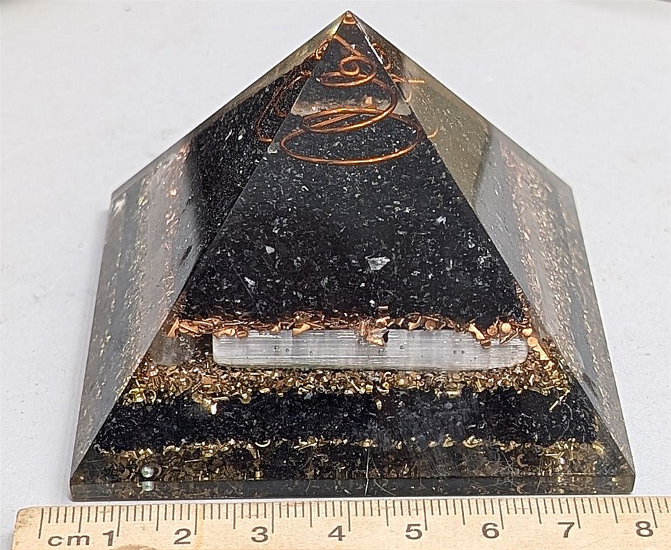 ORGONITE Crystal Healing Pyramid Auction (0005-2559777) | Grays Australia