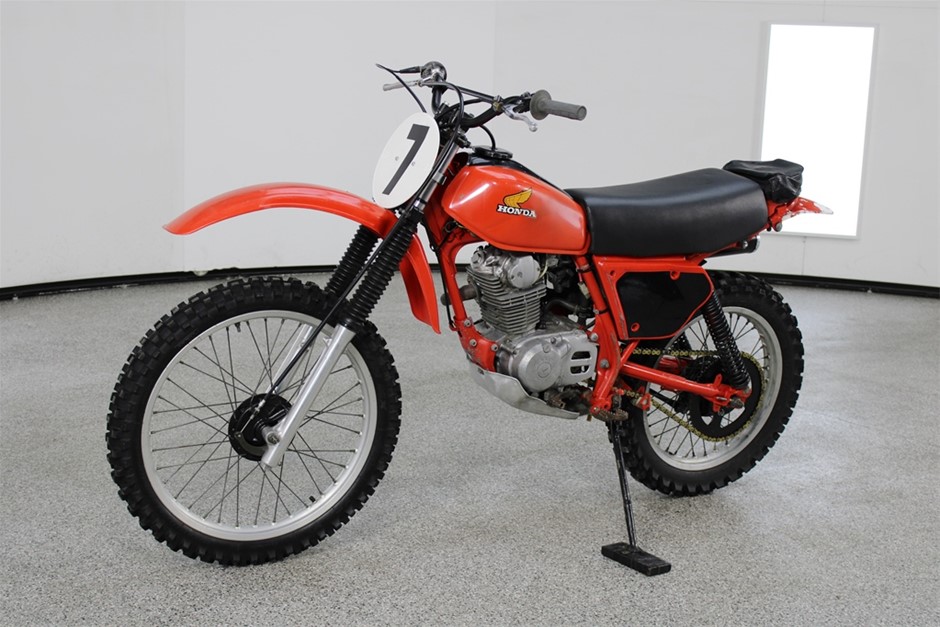 1980 Honda XR200 Solo Seater Dirtbike Motorcycle Auction (0001-20085361 ...
