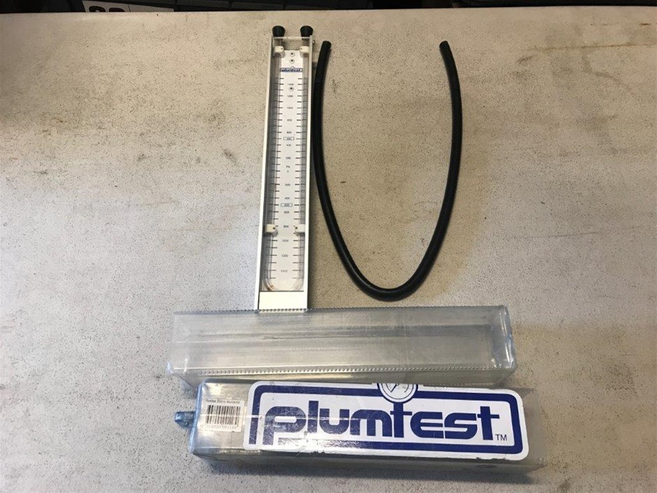 1x Plumtest 300mm Manometer Auction (0576-3029756) | Grays Australia