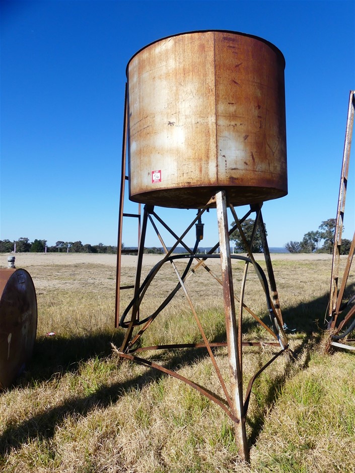 Tower Mounted Gravity Fuel Tank Auction (0054-7052708) | Grays Australia