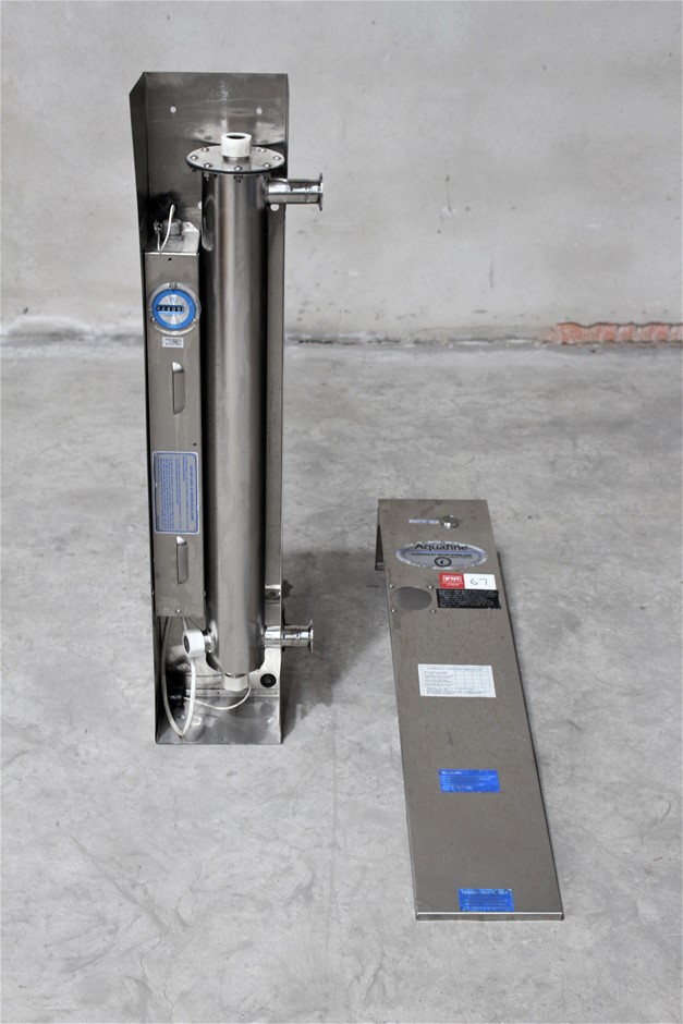 Stainless Steel Ultraviolet Filter with Casing “Aquafine” Auction (0067 ...