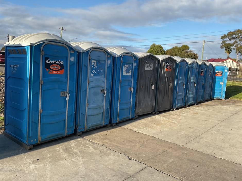 10 x Used Portable Toilet Block Auction (0005-5057370) | Grays Australia