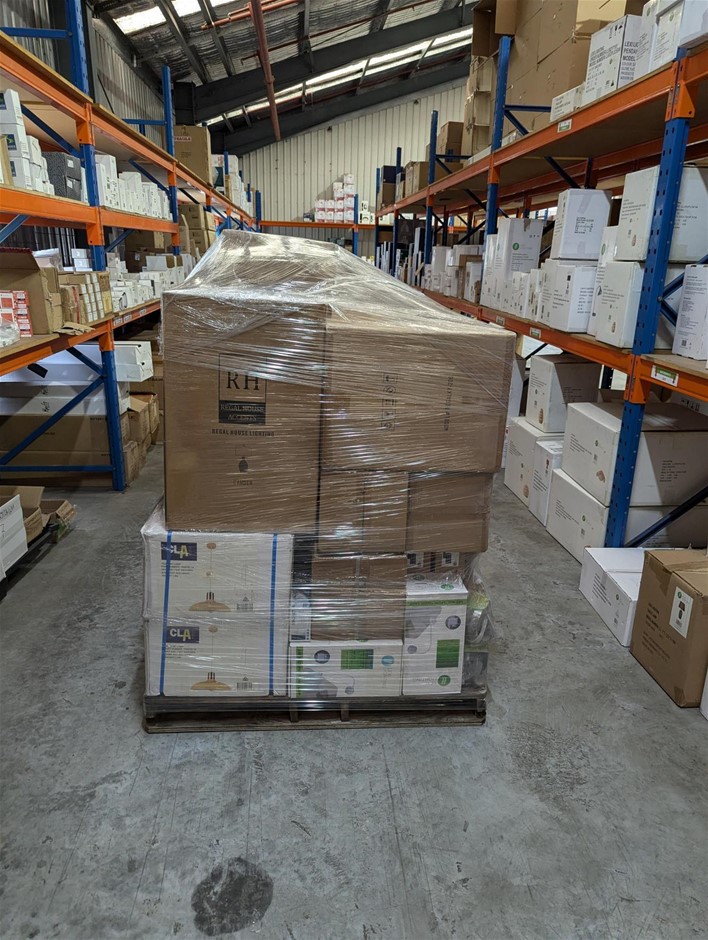Pallet of Mixed Fans and Lighting Auction (0003-2560054) | Grays Australia
