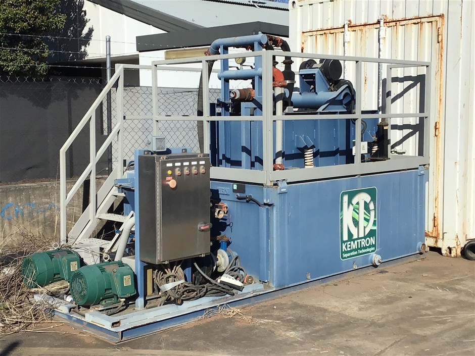 Mud Recycling System Auction (0002-7052576) | Grays Australia