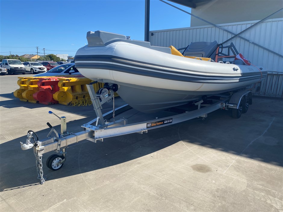 EDDIE BOAT 6.8M RIB BOAT Auction (0001-50019001) | Grays Australia