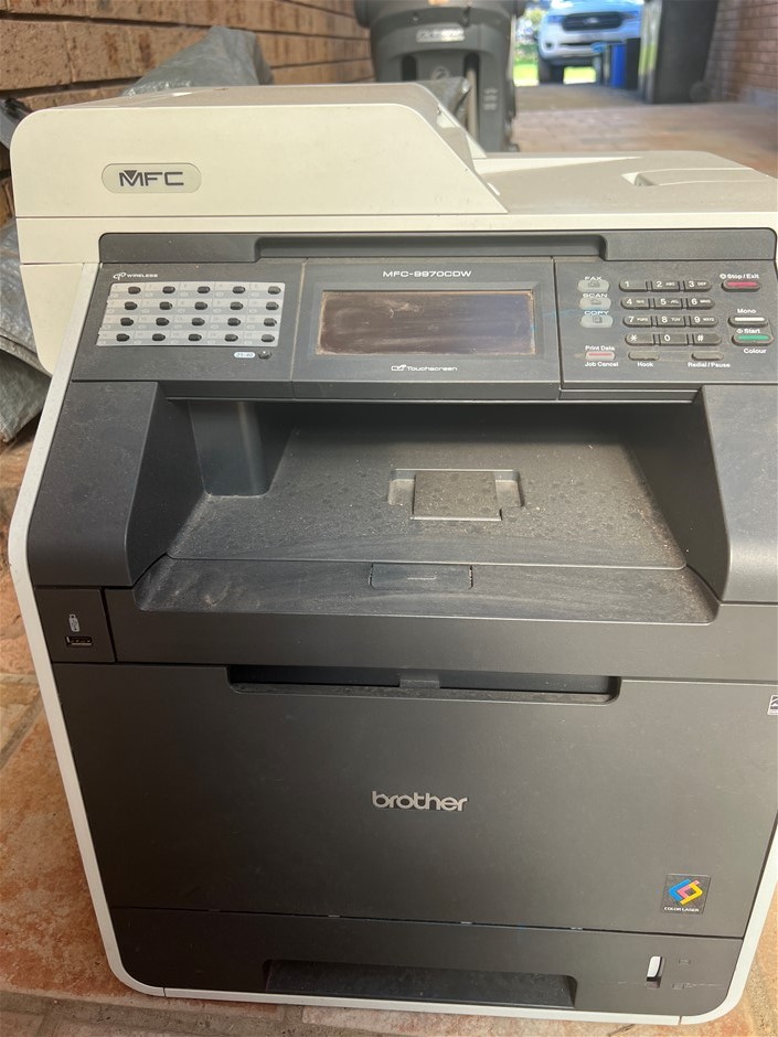 Brother MFC 9770 Multifunction Printer - Untested - with 4 cartridges ...