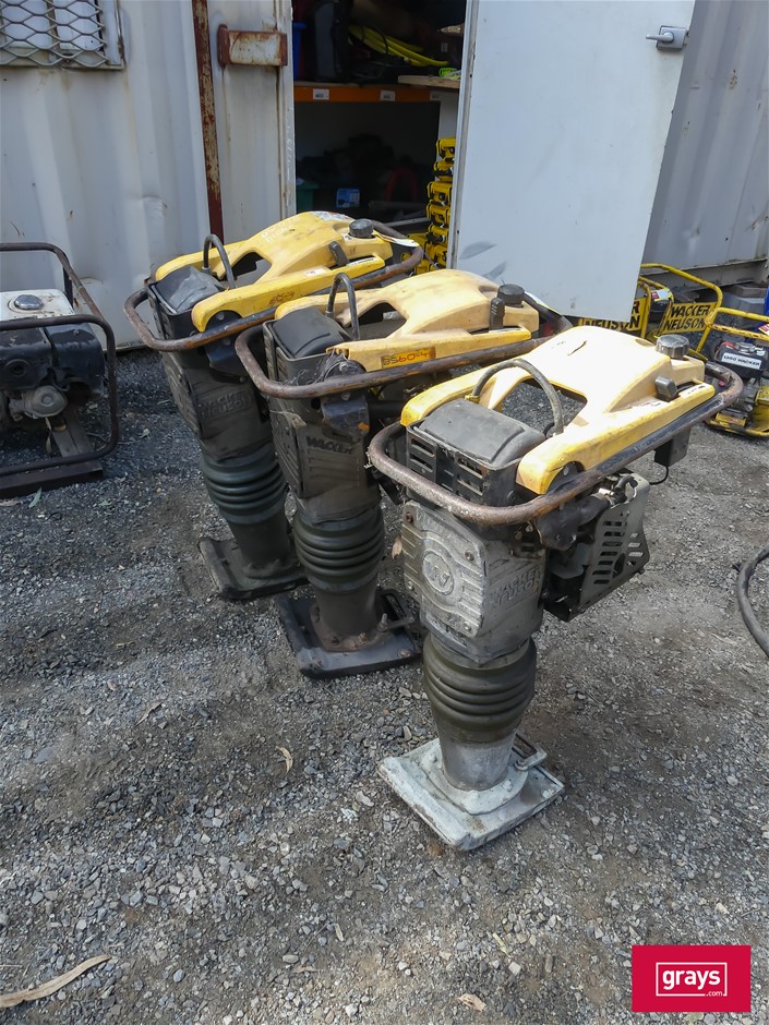 3x WACKER NEUSON BS60-4 Trench Rammer Auction (0143-5057360) | Grays ...