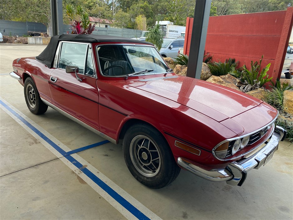 1972 Triumph Stag Automatic Convertible Auction (0001-10343979) | Grays ...