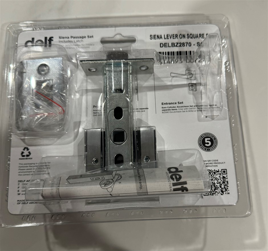 Qty 40x Delf Door Lever Set Auction (0003-3029930) | Grays Australia