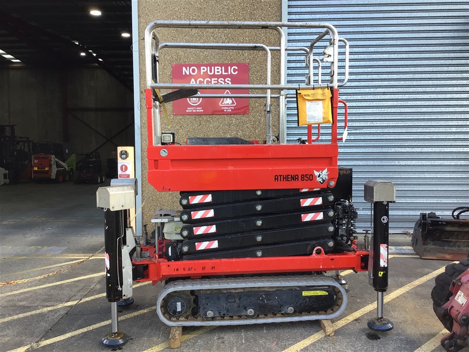 2018 Alma Crawler Athena 850 Scissor Lift Auction (0012-5057607 ...