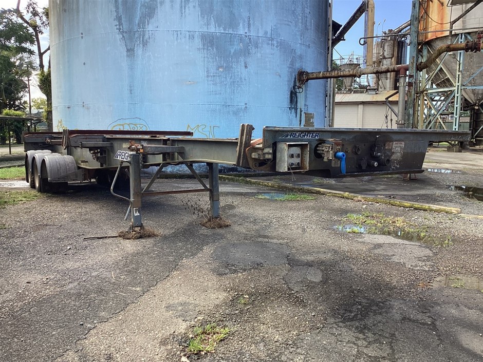 2014 Maxitrans ST3 Triaxle Skeletal Trailer Auction (0144-7054383 ...