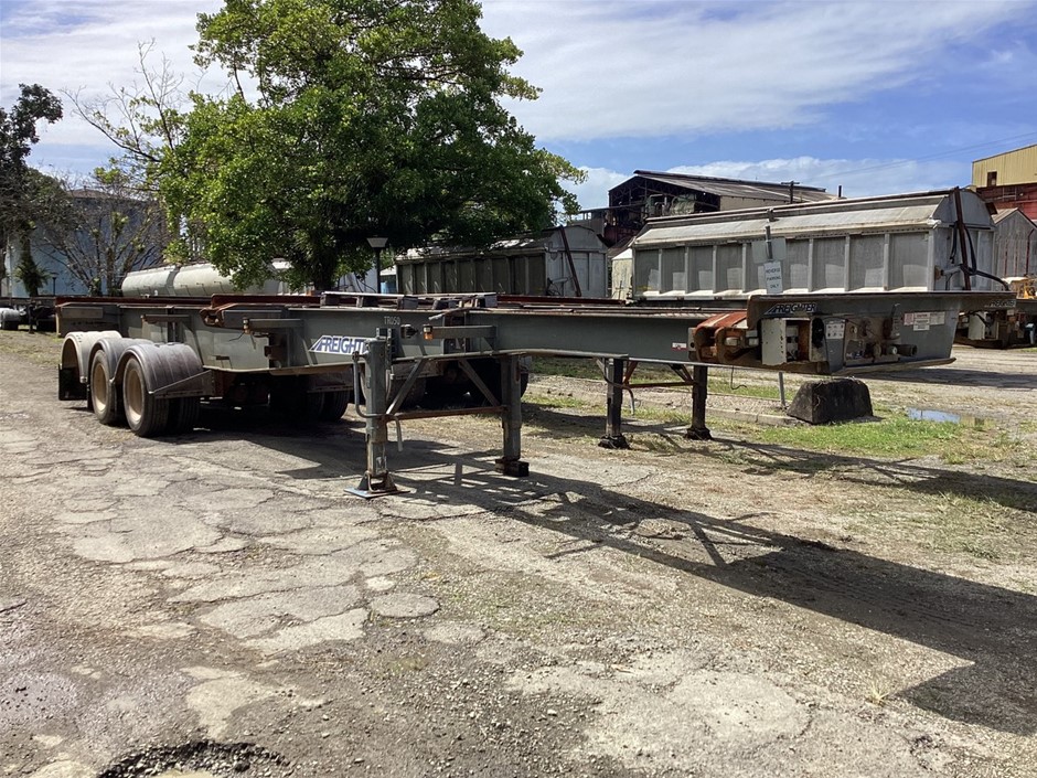 2014 Maxitrans ST3 Triaxle Skeletal Trailer Auction (0126-7053191 ...