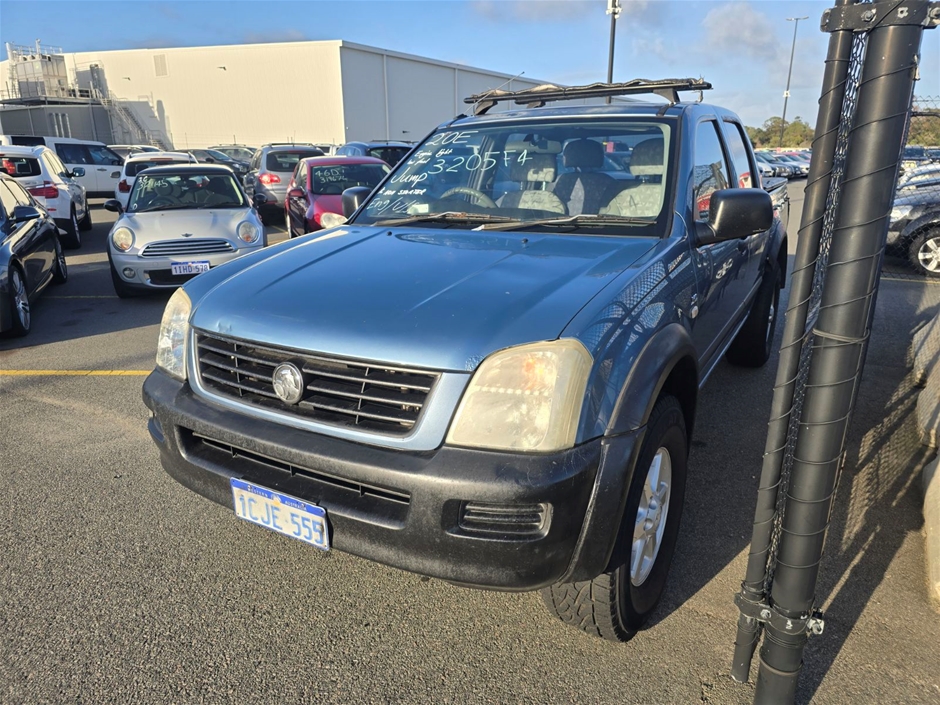 2006 Holden Rodeo LX 3.6 V6 Crew Cab RA Automatic Dual Cab Auction ...