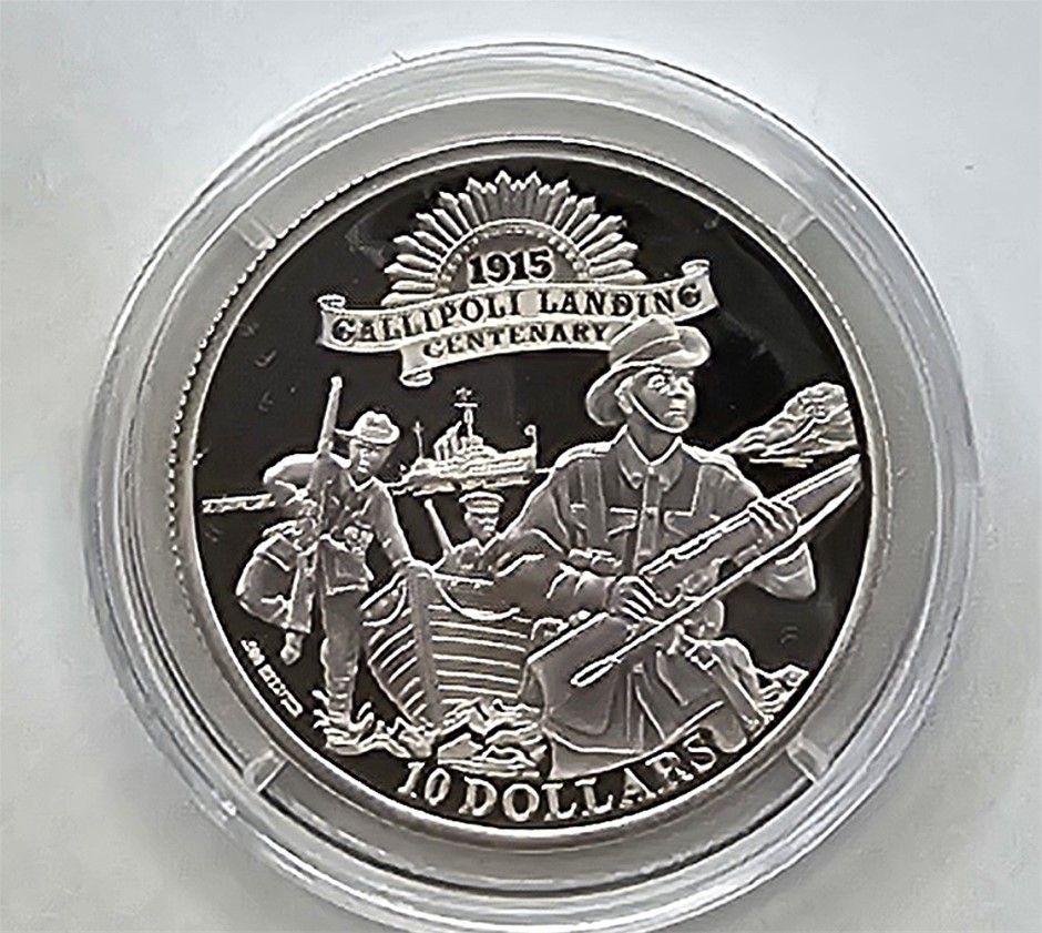 100 YEARS OF GALLIPOLI COIN SET Auction (0019-2561006) | Grays Australia