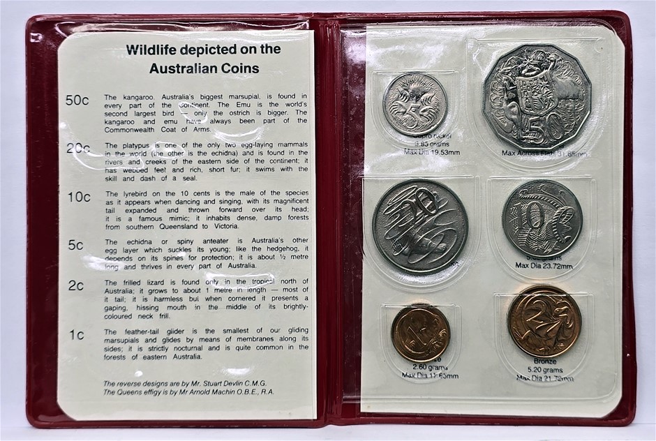 1983 ROYAL AUSTRALIAN MINT COIN SET Auction (0020-2561006) | Grays ...