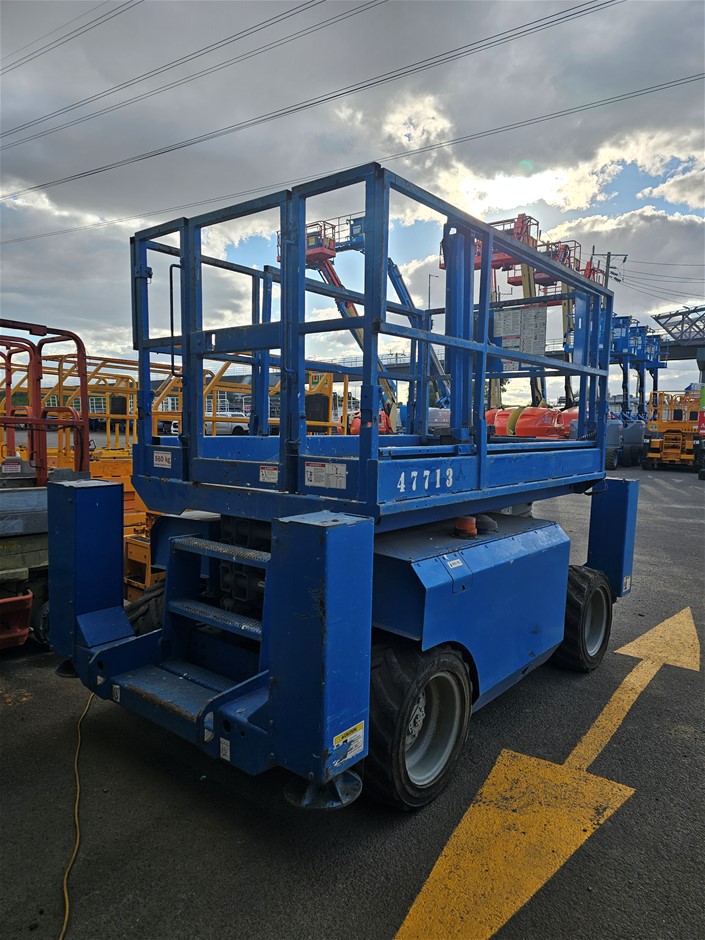 2007 Genie GS2668 Rough Terrains 26' DIESEL RT SCISSOR LIFT ...