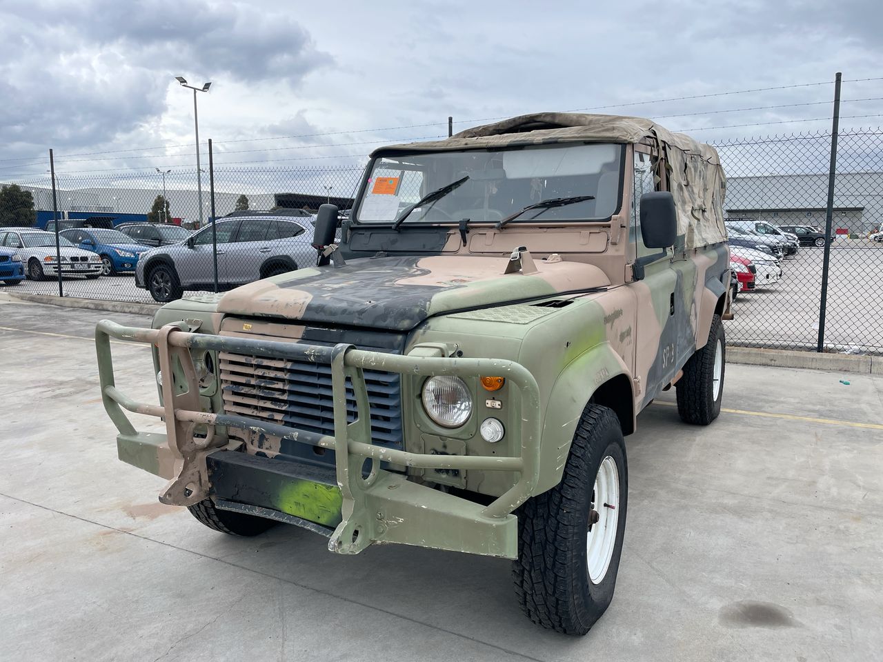1988 Land Rover 110 Perentie Defender 4x4 Manual Wagon Auction (0001 ...