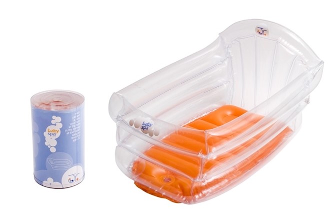 6 x Inflatable Baby Spa Bath - L: 74cm, H: 43cm, W: 32cm (deflated ...