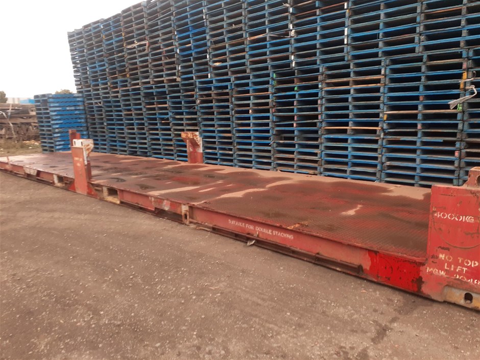 Anders Containers 40FT Shipping Container Base Auction (0014-3029891 ...