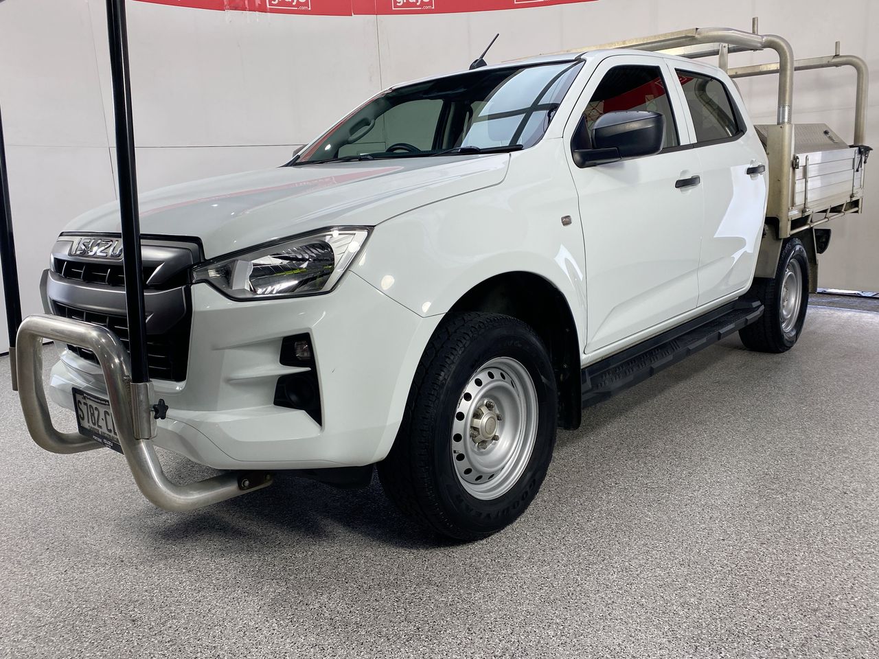 2021 Isuzu D-MAX 4X2 SX Turbo Diesel Automatic Crew Cab Chassis Auction ...