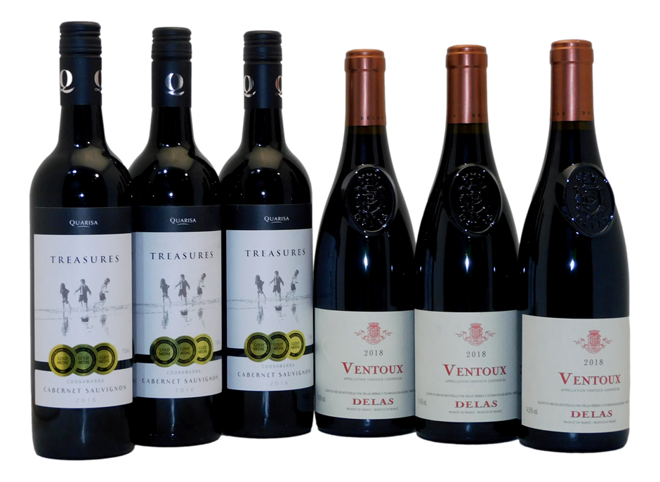 Mixed Pack of Wine (6x 750mL) Auction (0055-10730468) | Grays Australia