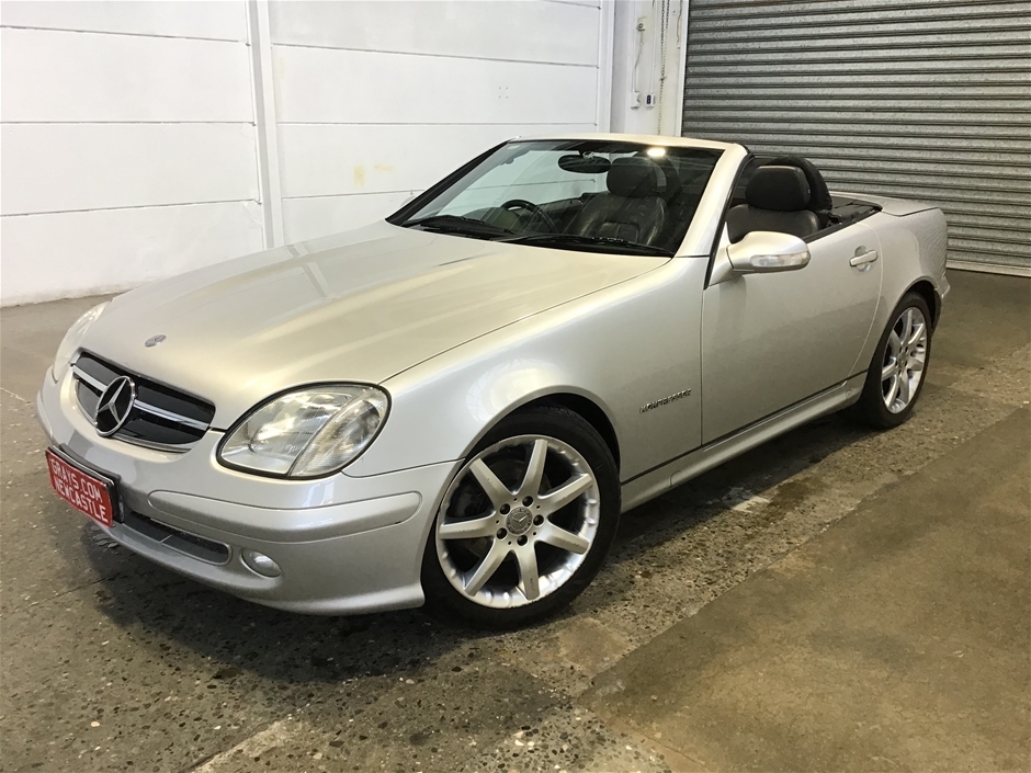 2002 Mercedes Benz SLK230 Kompressor R170 Automatic Convertible Auction ...