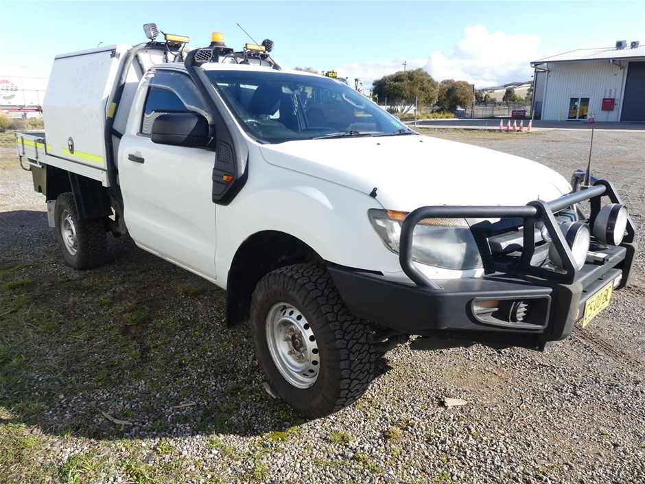 2013 Ford Ranger XL Manual 4x4 Single Cab Ute Auction (0200-10344438 ...
