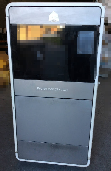 Mix 3D Systems Projet 3510 CPX PLUS Multijet 3D Printer Auction (0012 ...