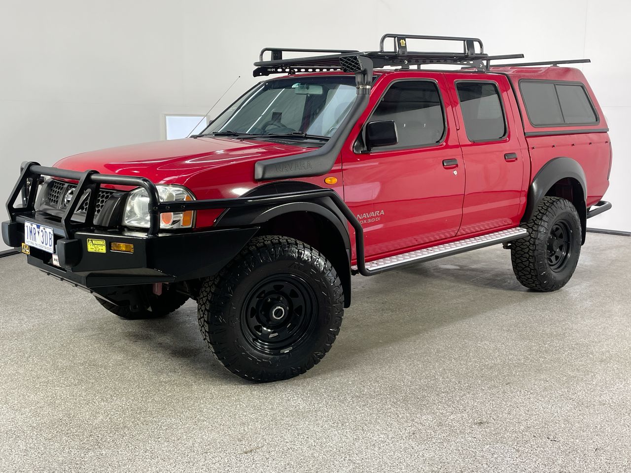2002 Nissan Navara DX (4x4) D22 Turbo Diesel Manual Dual Cab Auction ...