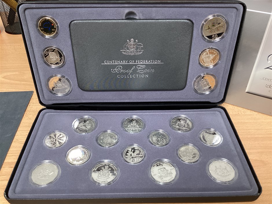 Centenary Of Federation 1901-2001 Proof Coin Collection Auction (0037 ...