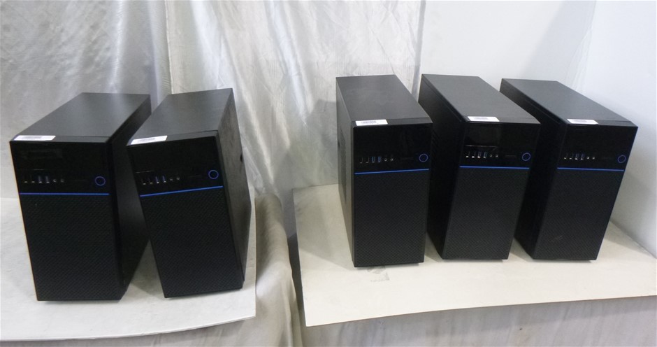 Qty 5 x Clone Mini Tower Desktop Pc's Auction (0001-5057757) | Grays ...