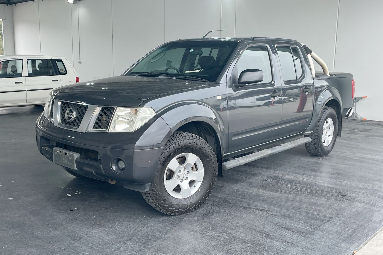 2006 Nissan Navara ST-X 4X4 DOUBLE CAB D40 Turbo Diesel Automatic Dual ...