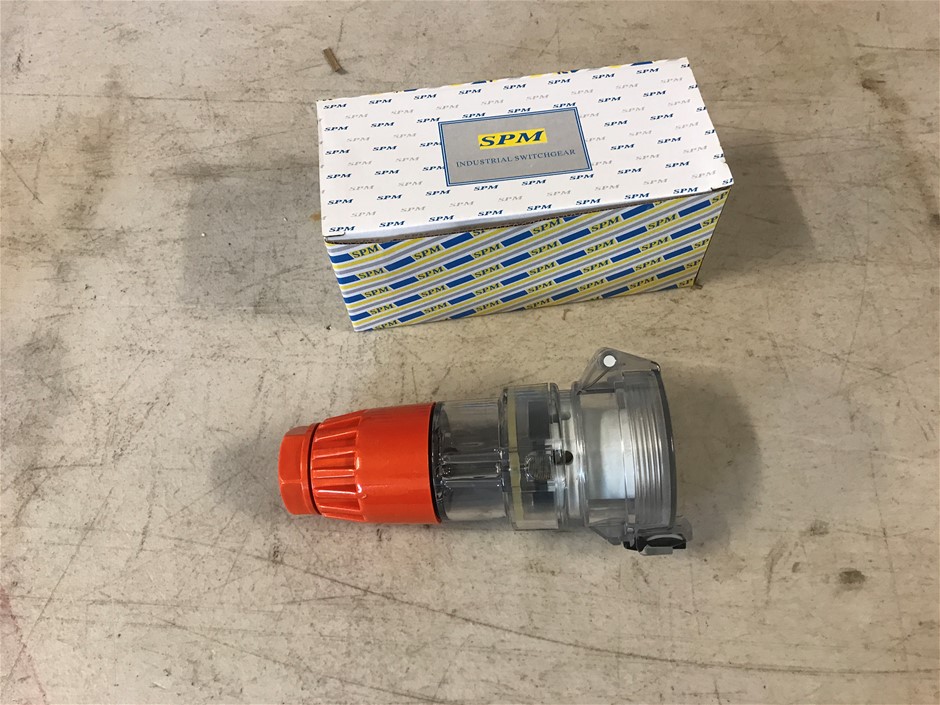 1x Carton of SPM Straight 415V Sockets Auction (0625-3030174) | Grays ...