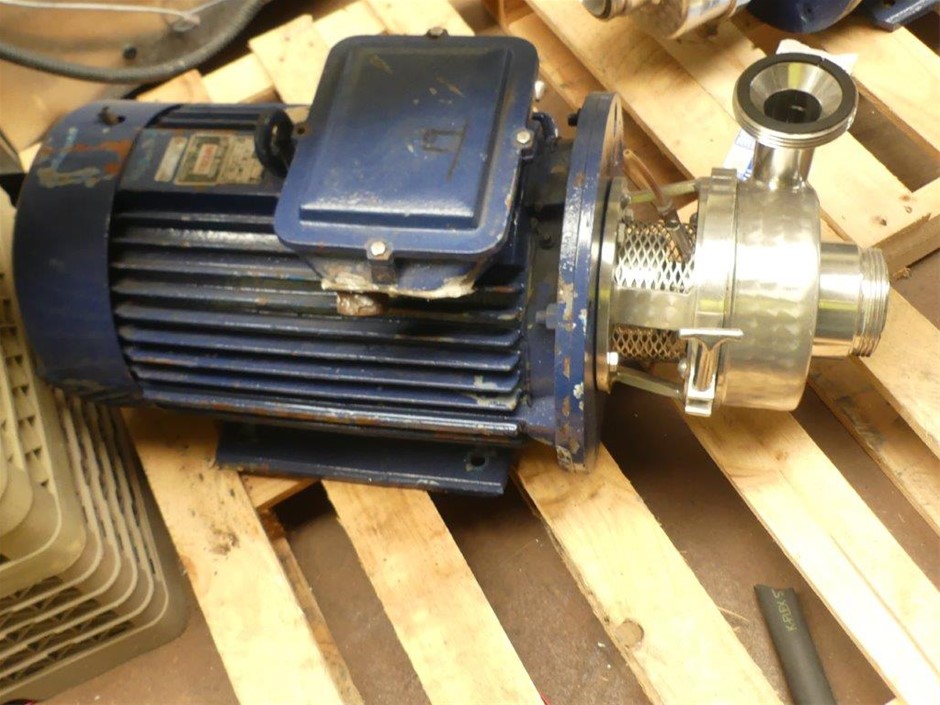 Food Grade Stainless Steel Centrifugal Pump Auction (0049-5057619 ...
