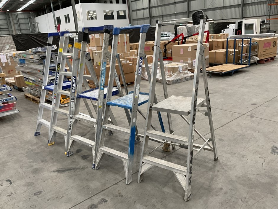 5 x Assorted Ladders Auction (0014-3030540) | Grays Australia
