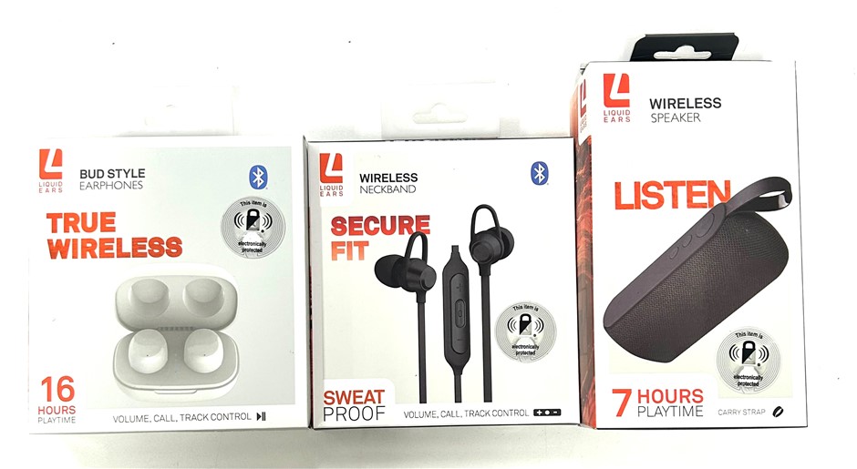 LIQUID EARS Bud Style True Wireless Earphones Auction (0180-2560704 ...