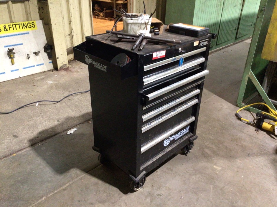 Renegade Industrial Multi Drawer Toolbox Auction (0431-7053302) | Grays ...
