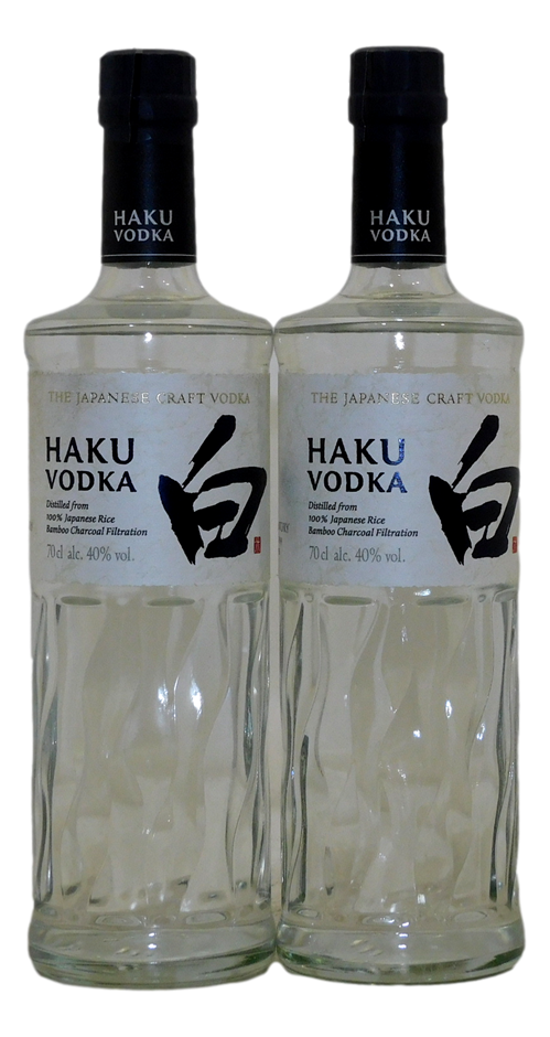 Suntory Haku Vodka (2x 700mL). Japan. Auction (0044-10730957) | Grays ...