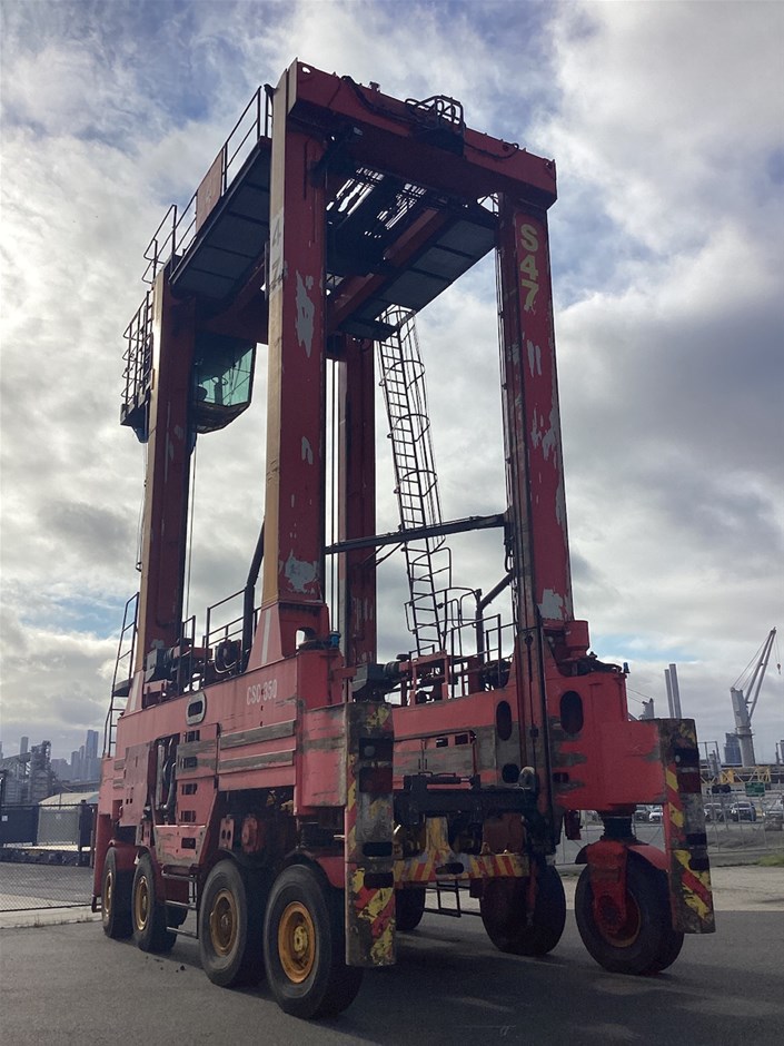 FOR PARTS - Kalmar Container Straddle Carrier Auction (0003-3030832 ...