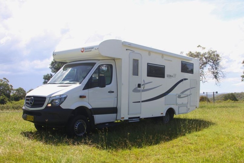 2017 MERCEDES BENZ SUNCAMPER MOTORHOMES SOVEREIGN 4x4 CUSTOM Auction ...