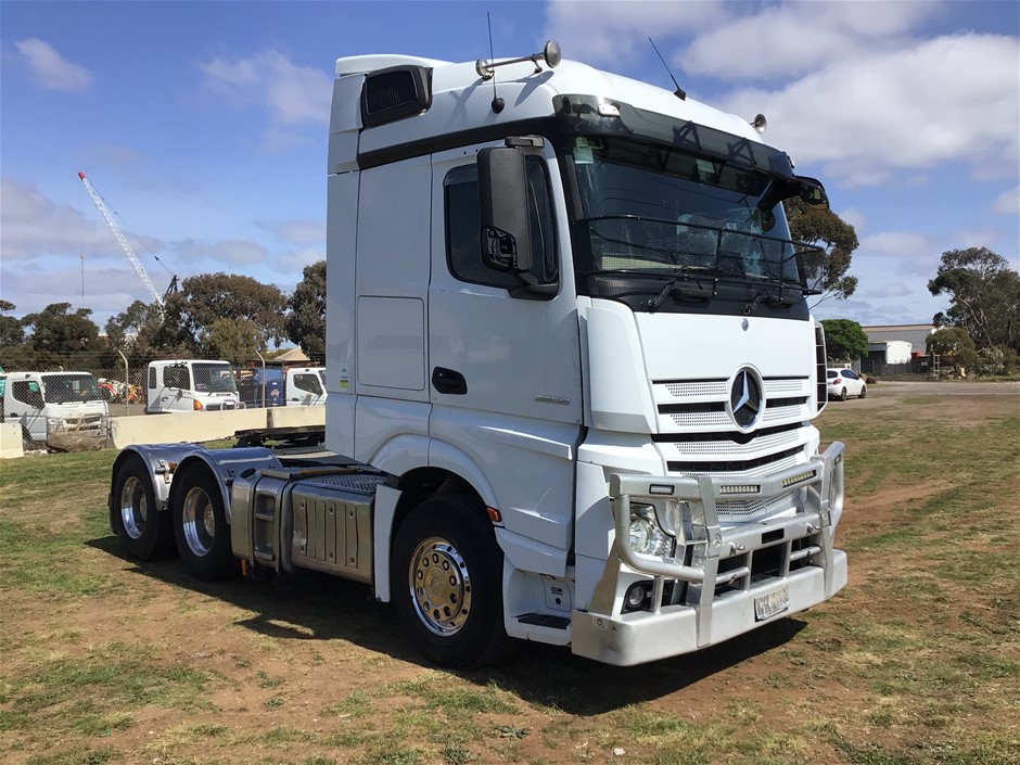 2019 Mercedes Benz Actros 6 x 4 Prime Mover Truck Auction (0001-3031209) | Grays Australia