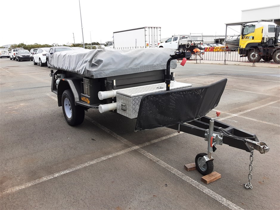 2009 TRACKABOUT 4x4 DELUXE TOURER CAMPER TRAILER - NO RESERVE Auction ...