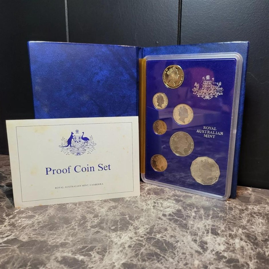 1987 Australia RAM Proof Coin Set - Royal Australian Mint Auction (0008 ...