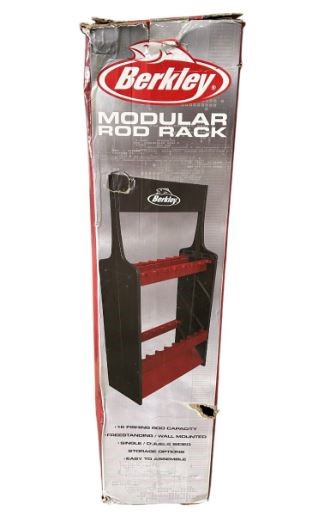 Berkley Modular Rod Rack (Damaged Box) (Condition Unknown) Auction ...