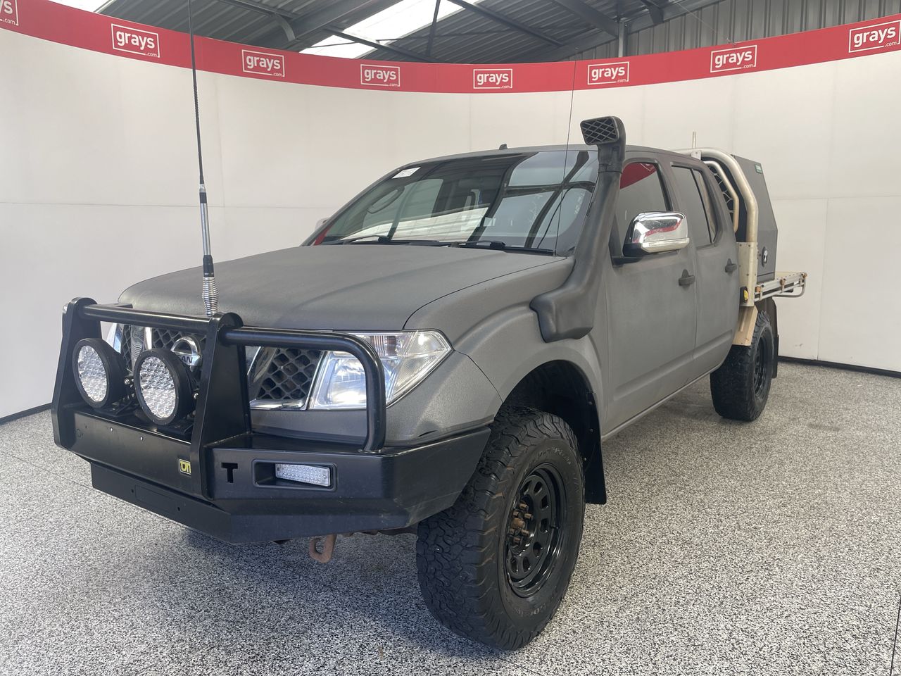 2008 Nissan Navara ST-X 4X4 DOUBLE CAB D40 Turbo Diesel Automatic Dual ...